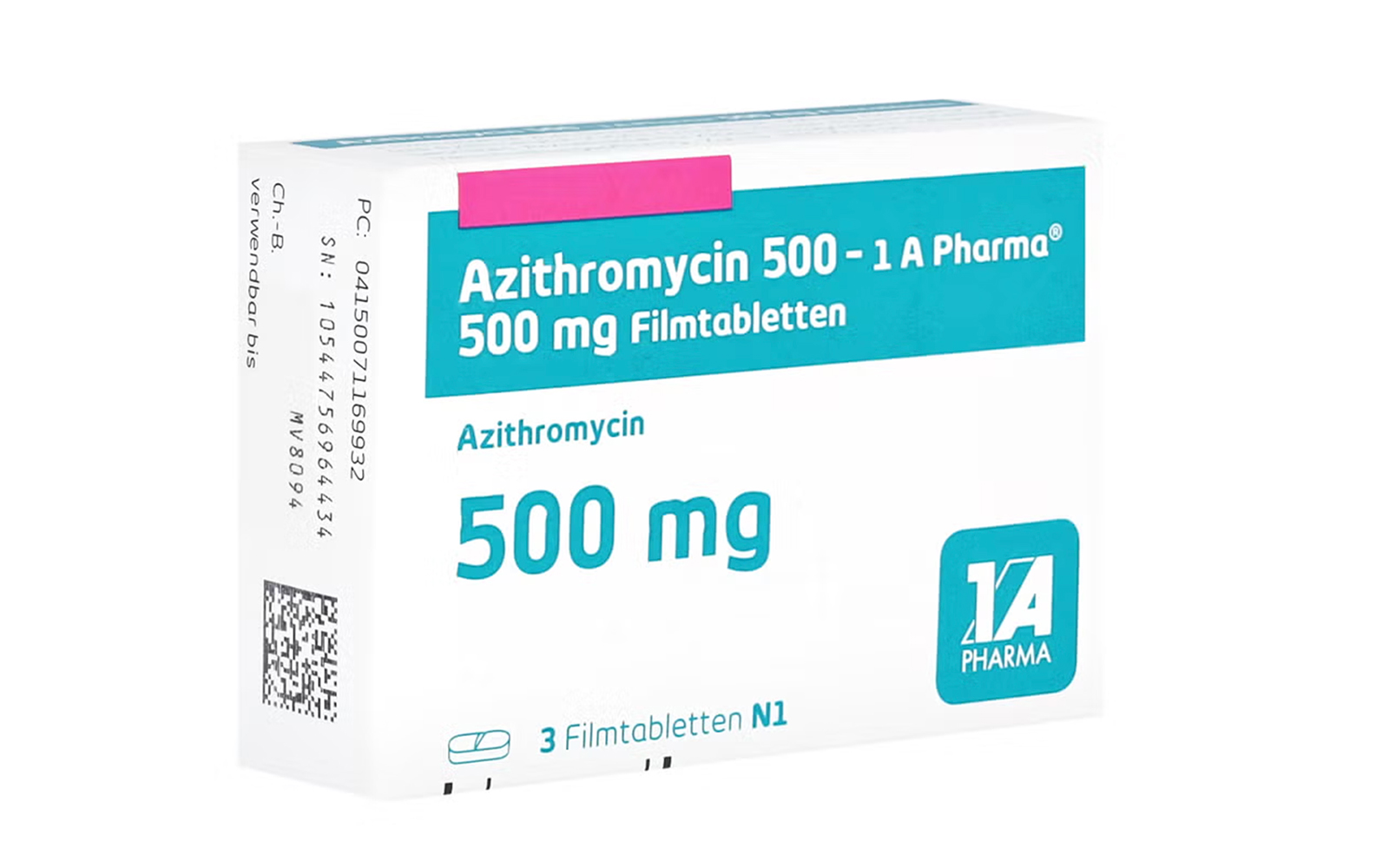 Azithromycin 1A Pharma 250 mg / 500 mg kaufen | Apotheke365